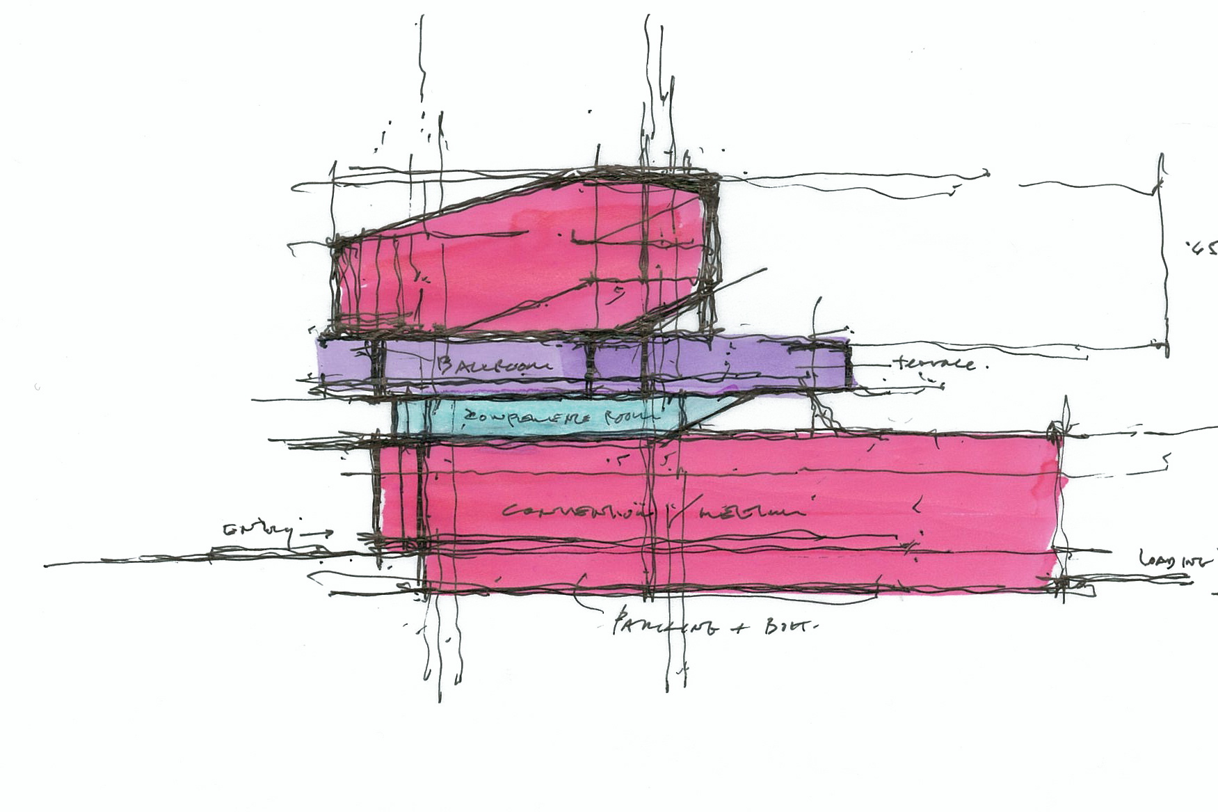 Irving Convention Center - Columns - AIA Dallas