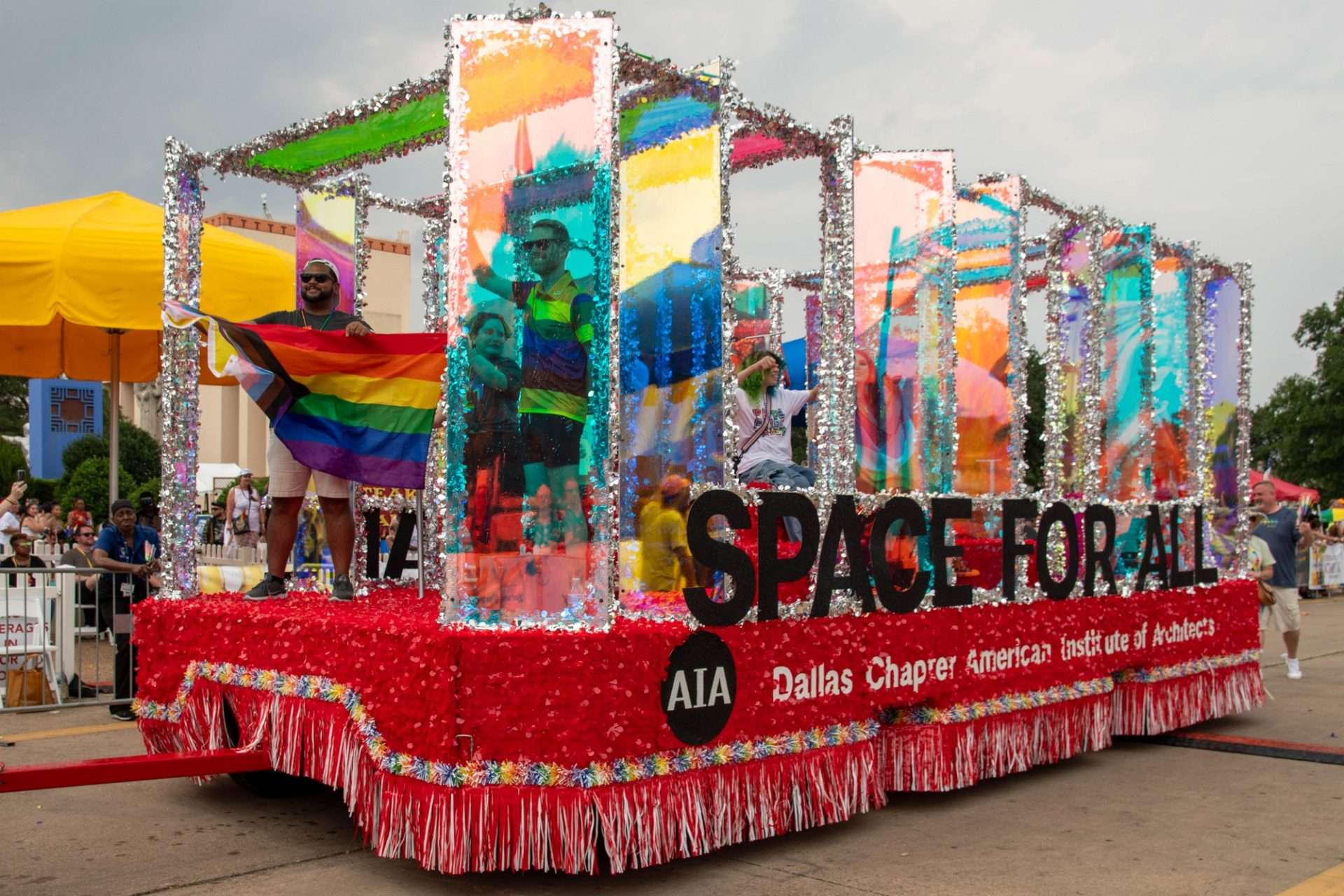 AIA Dallas Float Wins Dallas Pride Parade Award - AIA Dallas