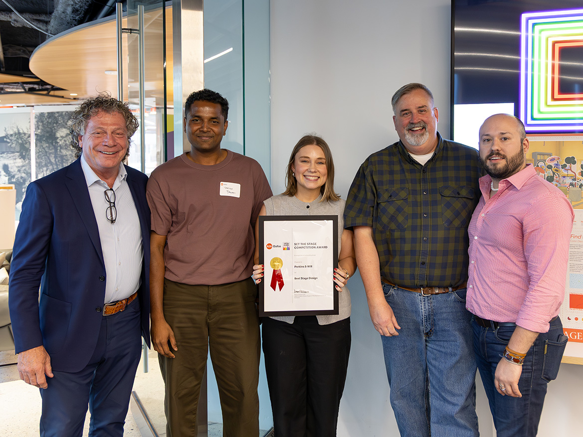 Perkins&Will Wins 3rd Annual Set the Stage Design Competition - AIA Dallas