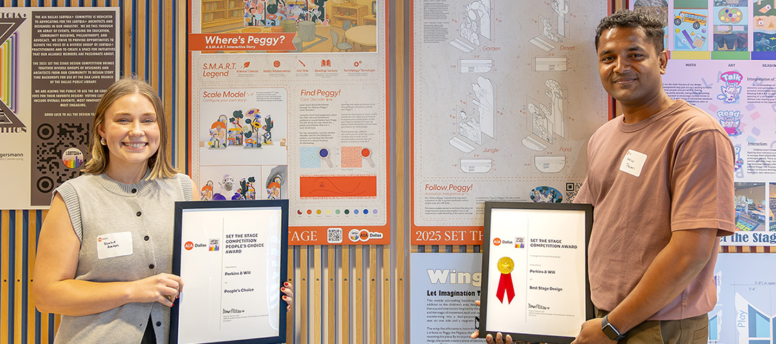 Perkins&Will Wins 3rd Annual Set the Stage Design Competition - AIA Dallas